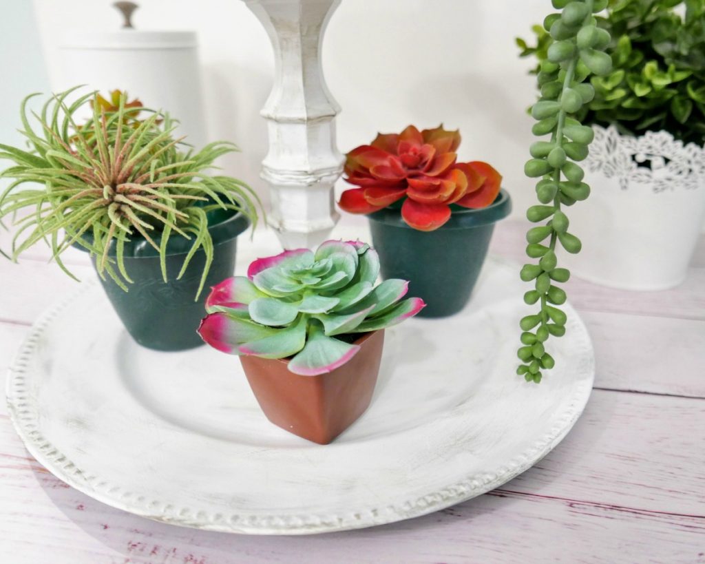 DIY Shabby Farmhouse Two Tiered Tray Tutorial