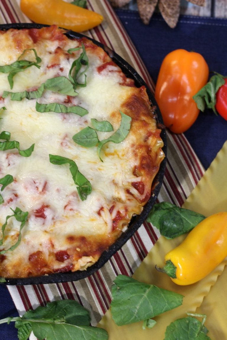 Amazing Rustic Kale Cast Iron Lasagna Recipe that’s Sure to Please