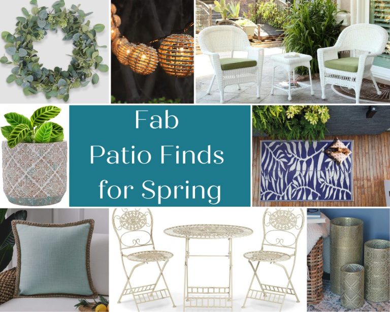 Fab Patio and Porch Decor Finds for Spring