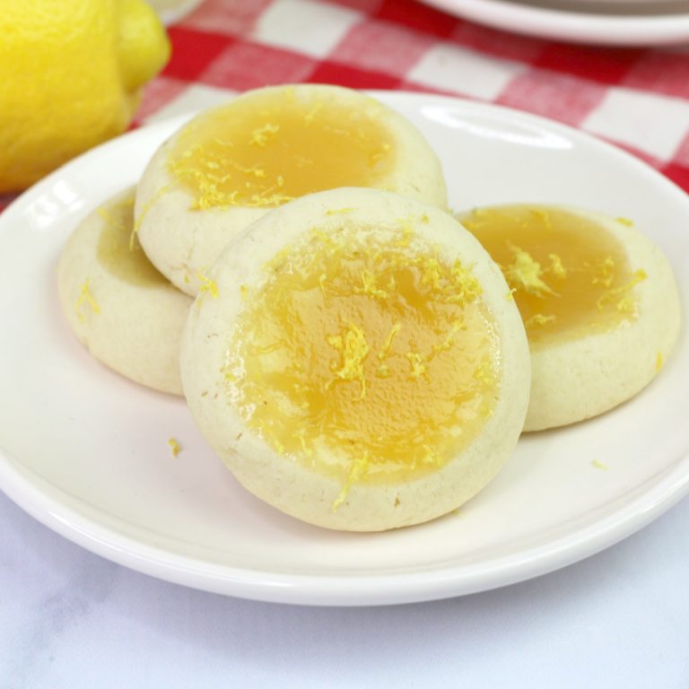 Lemon Thumbprint Cookies